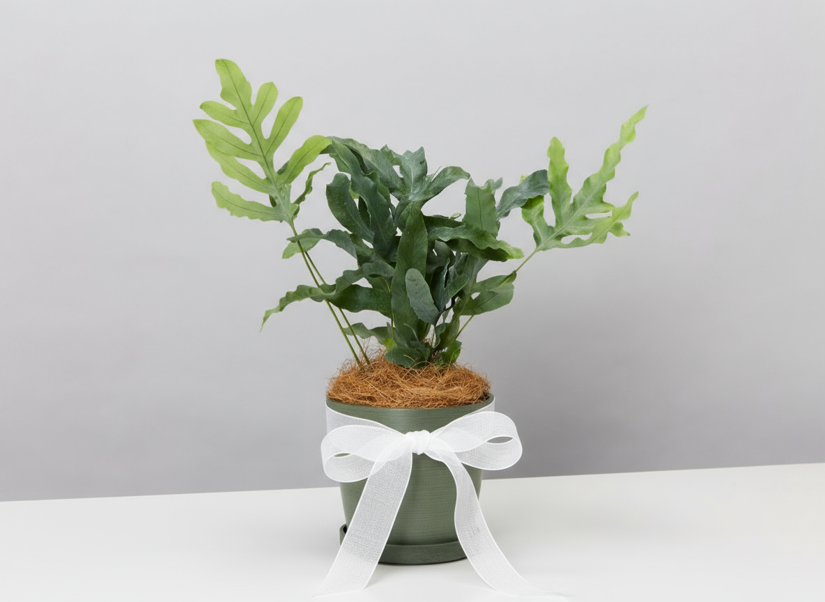 Eco Friendly Pot with Fern Varieties – Plants in a box